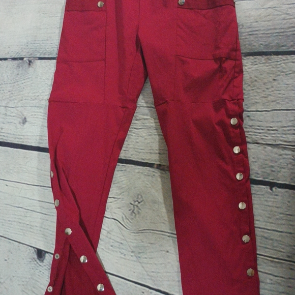 Jeans | Tactical Super Highrise Side Button Legs Button Closure Combat ...